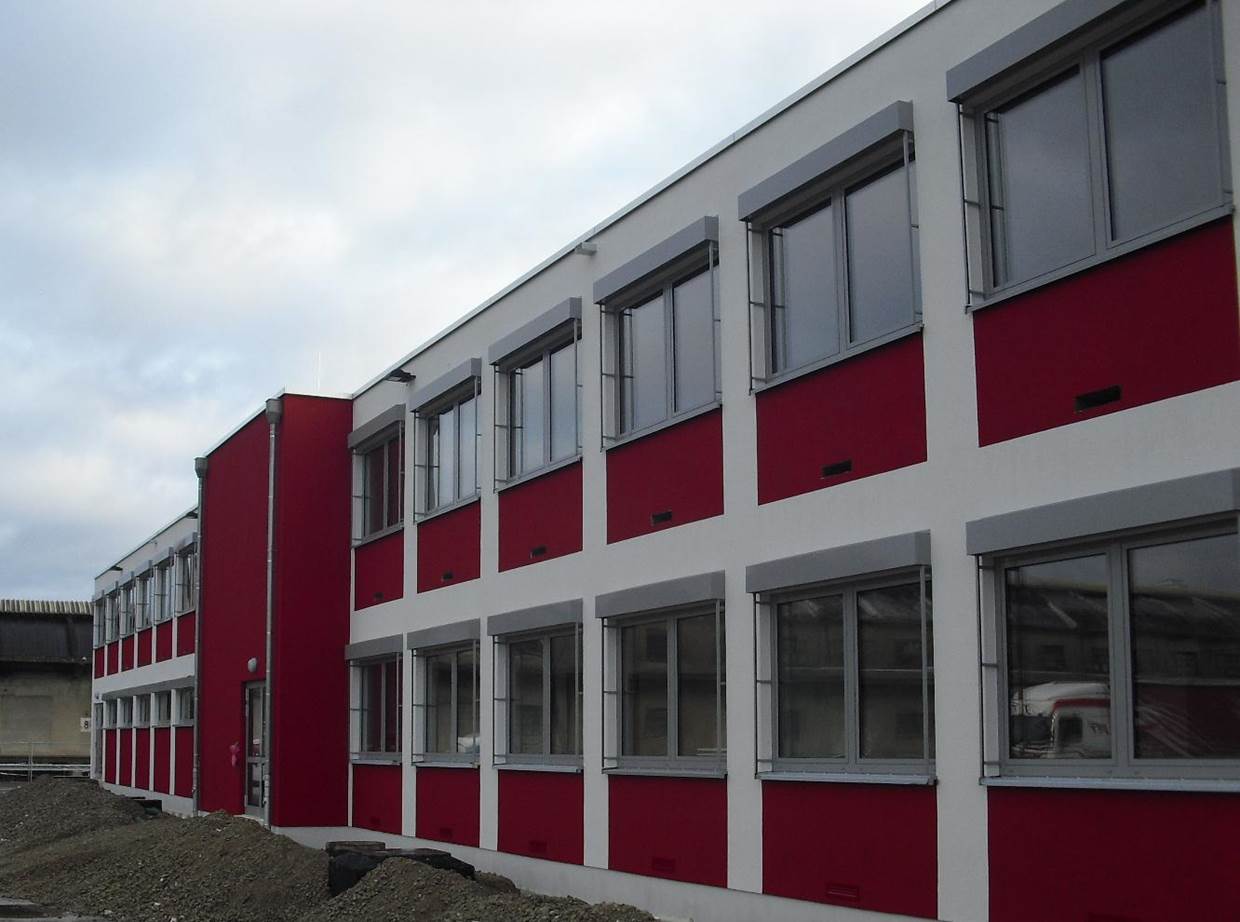 Maintenance hall CFL – Modular building - Geprolux