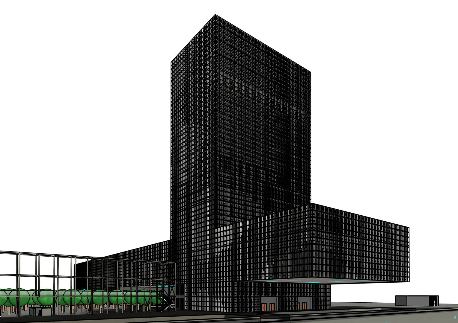 Maison du Savoir, modélisation d’un bâtiment existant, en maquettes ...